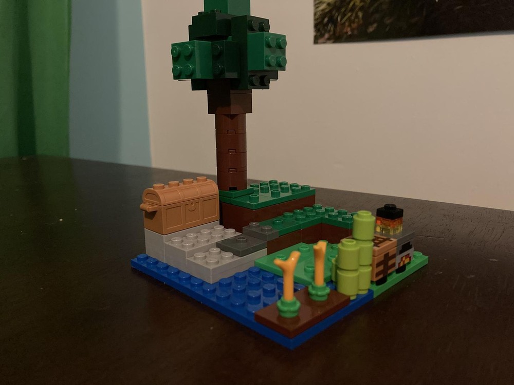 LEGO MOC A Minecraft Terrain Pack by Mykacore5000 | Rebrickable - Build ...
