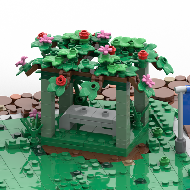 LEGO MOC Camping Area: Park with Open Field - 100122LB by le-builder ...