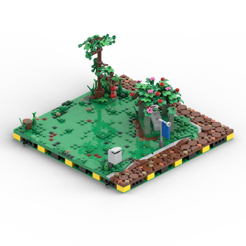 LEGO MOC-124289 Camping Area: Park with Open Field - 100122LB by le ...