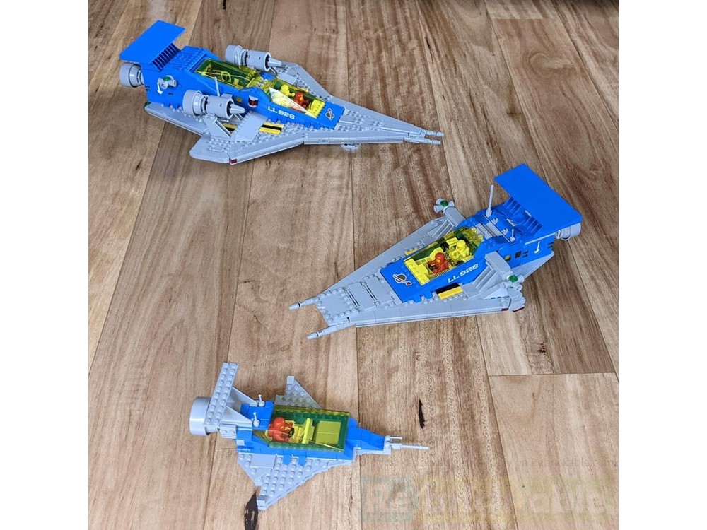 Lego Moc Galaxy One Man Spaceship Alternative With Galaxy Cruiser