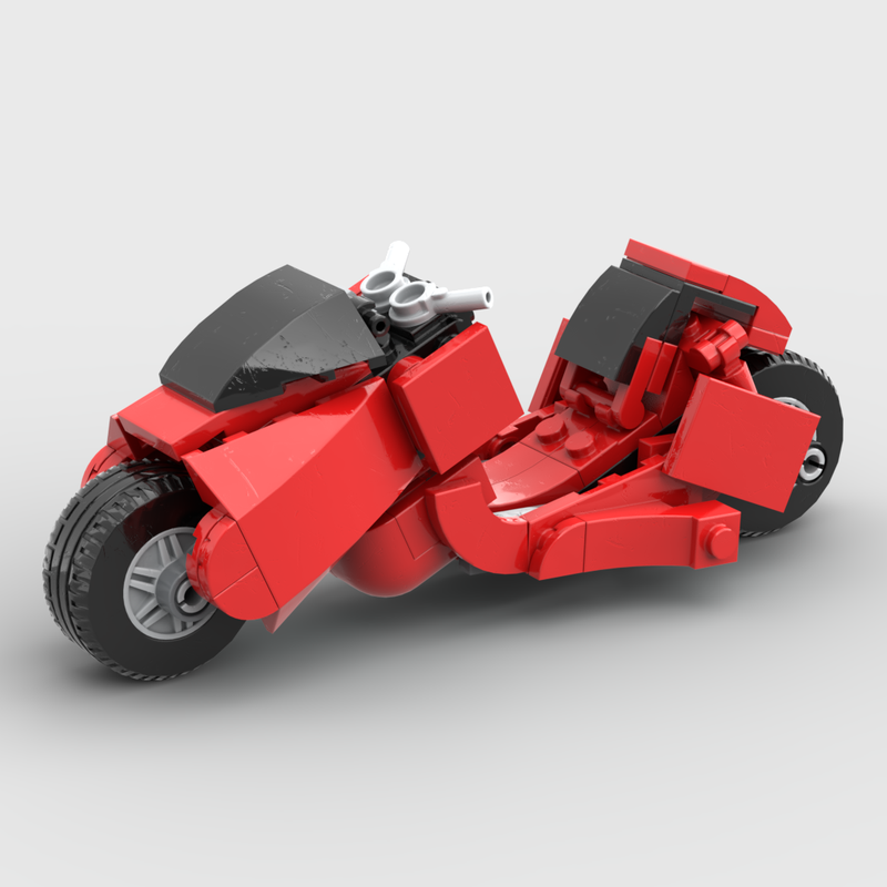 LEGO MOC AKIRA Bike alternate build for LEGO Vespa 40517 by Mechabricks | Rebrickable - Build ...