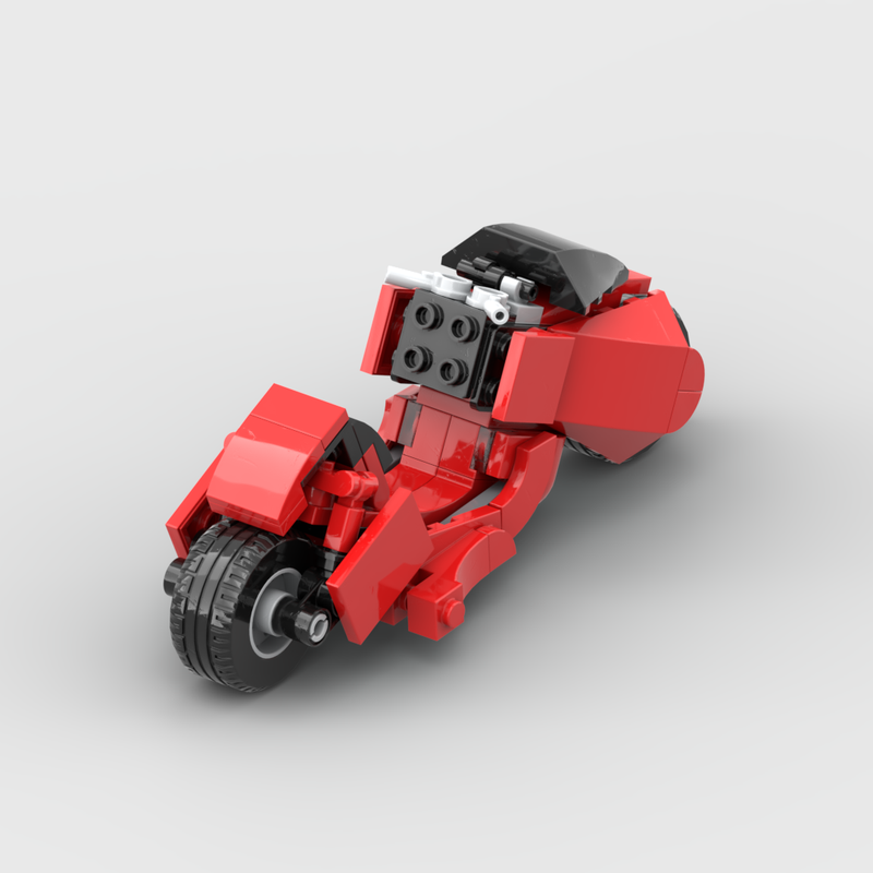 LEGO MOC AKIRA Bike alternate build for LEGO Vespa 40517 by Mechabricks ...