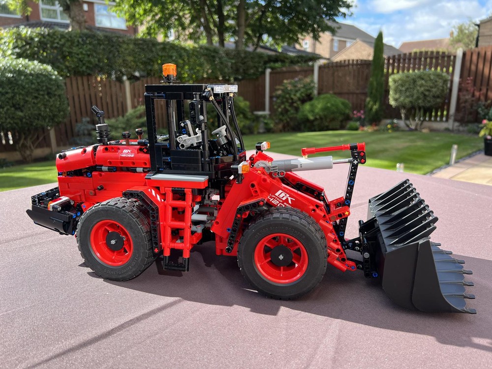 Lego Moc Deizer Wheel Loader By S90sml Rebrickable Build With Lego