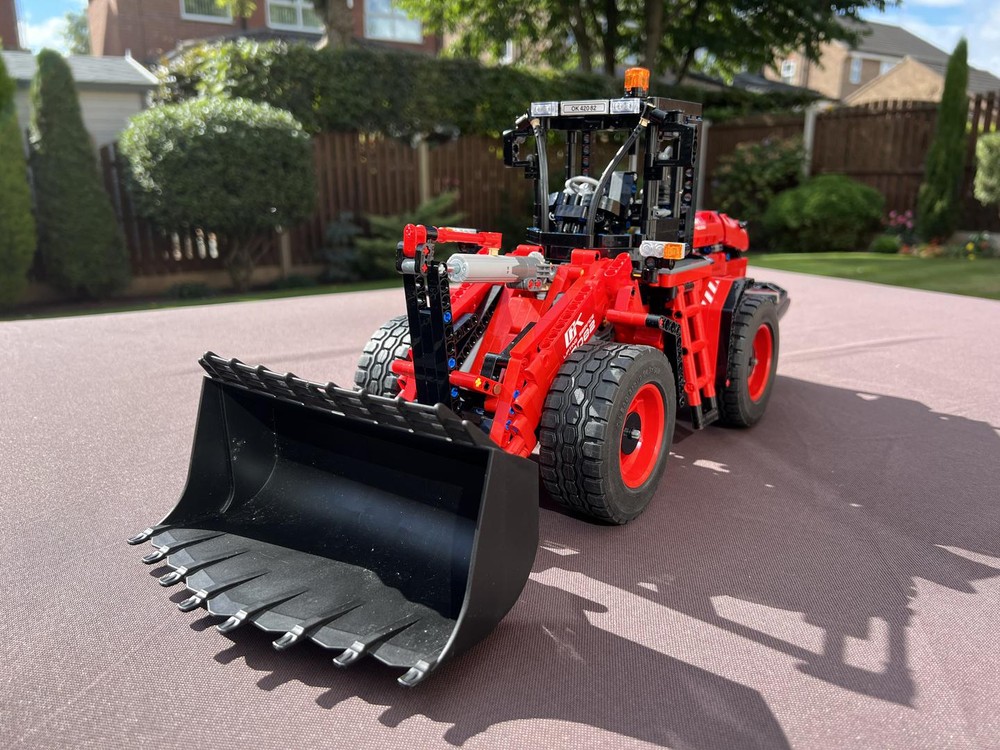 Lego Moc Deizer Wheel Loader By S90sml Rebrickable Build With Lego