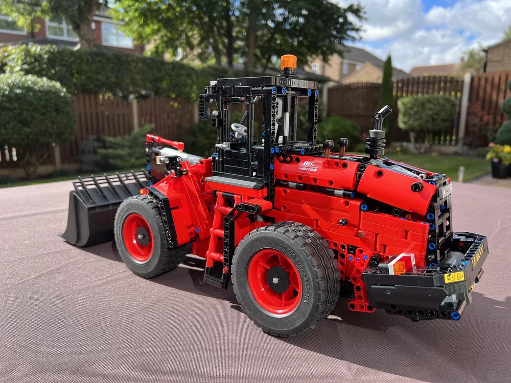 Lego Moc Deizer Wheel Loader By S90sml Rebrickable Build With Lego