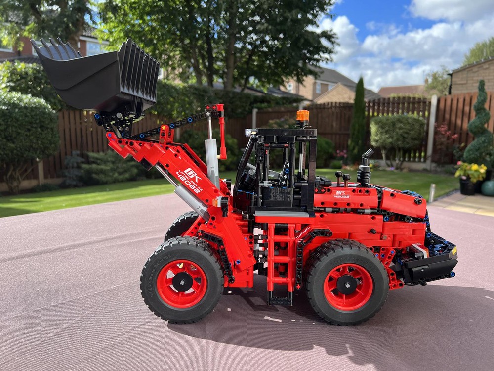 Lego Moc Deizer Wheel Loader By S90sml Rebrickable Build With Lego