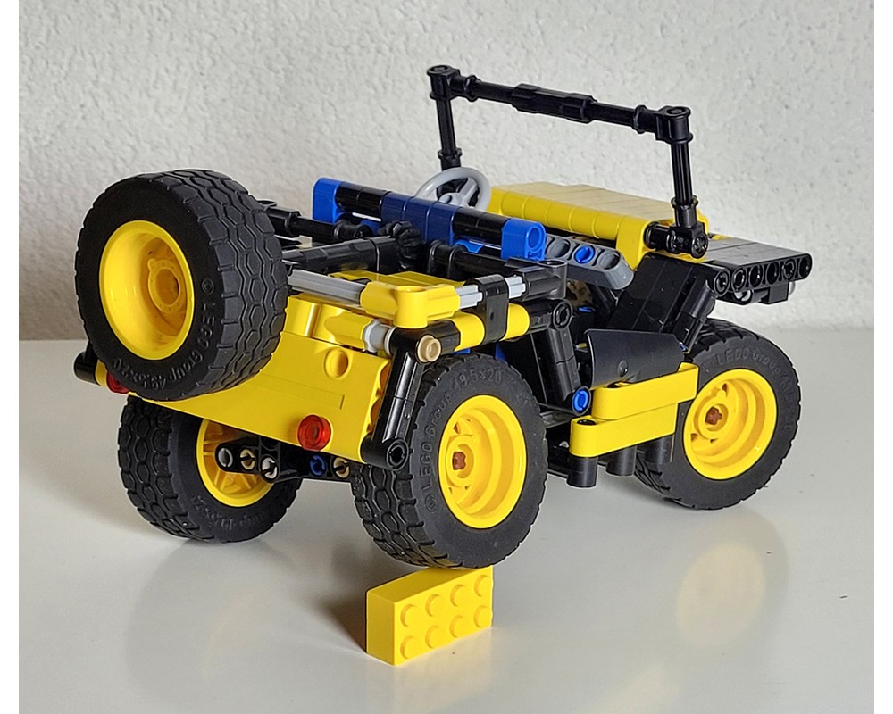 Lego Moc Small Jeep By Drphil Rebrickable Build With Lego