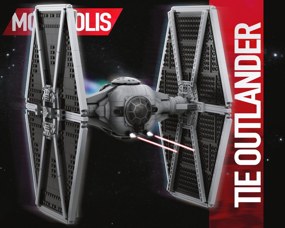 LEGO MOC SW UCS TIE Outlander by MOCOPOLIS | Rebrickable - Build with LEGO