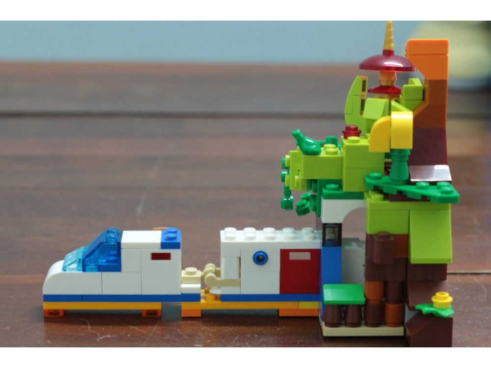 Lego Moc 11013 Travelling By Train By Lamlegos Rebrickable Build