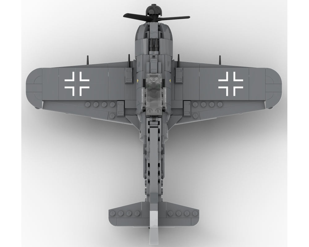 LEGO MOC Focke-Wulf Fw 190 A-8 by model hangar | Rebrickable - Build ...