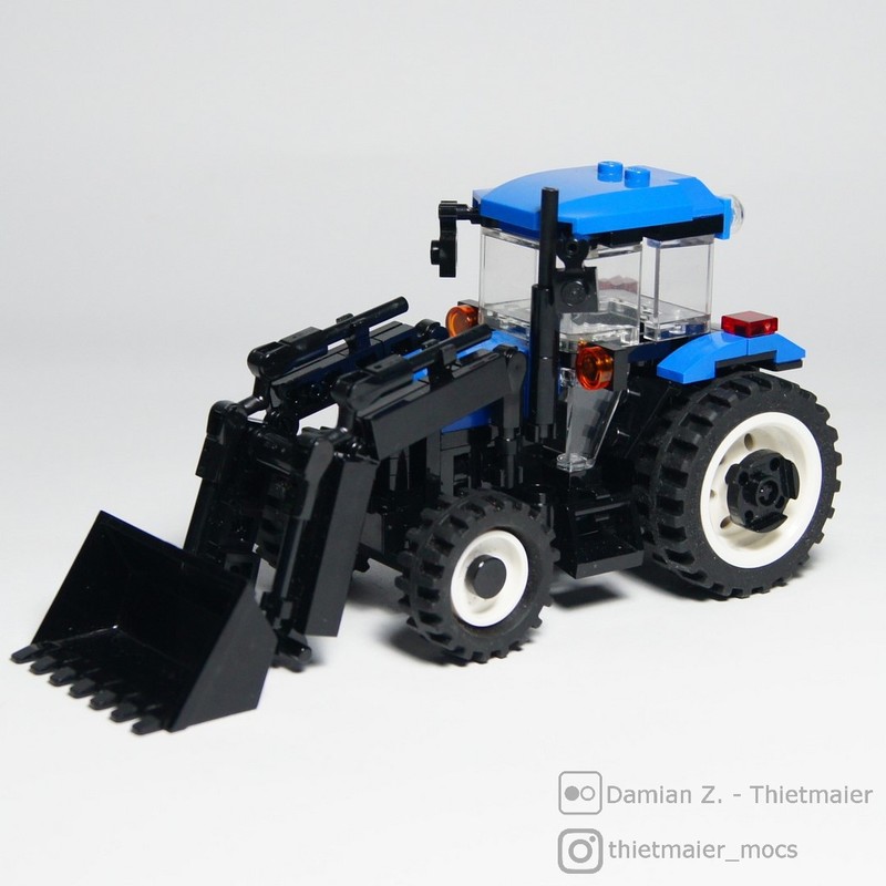 LEGO MOC Front Loader with attachments by thietmaier_mocs | Rebrickable ...