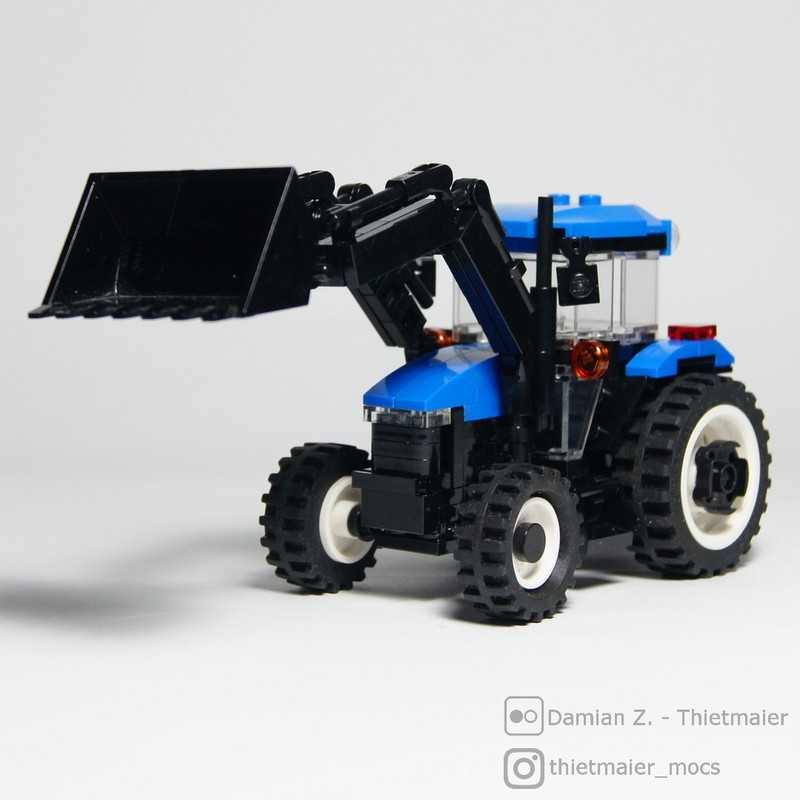LEGO MOC Front Loader with attachments by thietmaier_mocs | Rebrickable ...