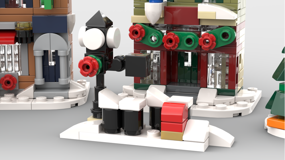 LEGO MOC Mini 10308 Holiday Main Street by christromans | Rebrickable ...