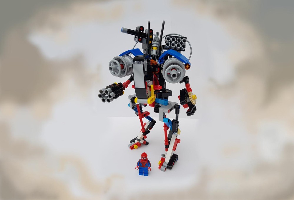 LEGO MOC 42098 Battle Mech by Stevil9 | Rebrickable - Build with LEGO