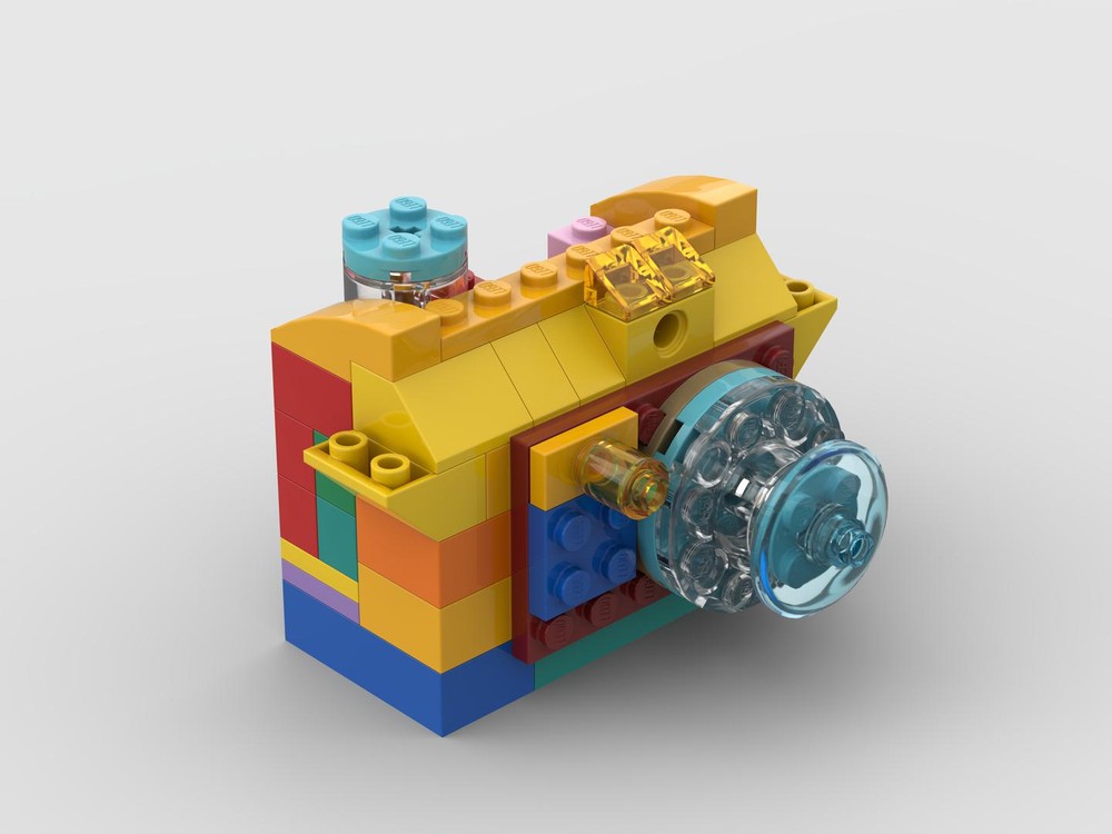 LEGO MOC 11013-Colorful Camera by lamlegos | Rebrickable - Build with LEGO