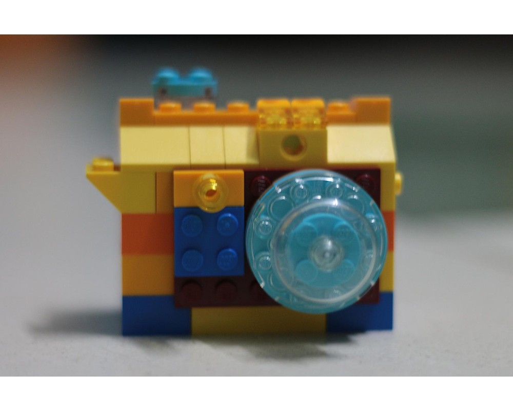 Lego Moc 11013 Colorful Camera By Lamlegos Rebrickable Build With Lego