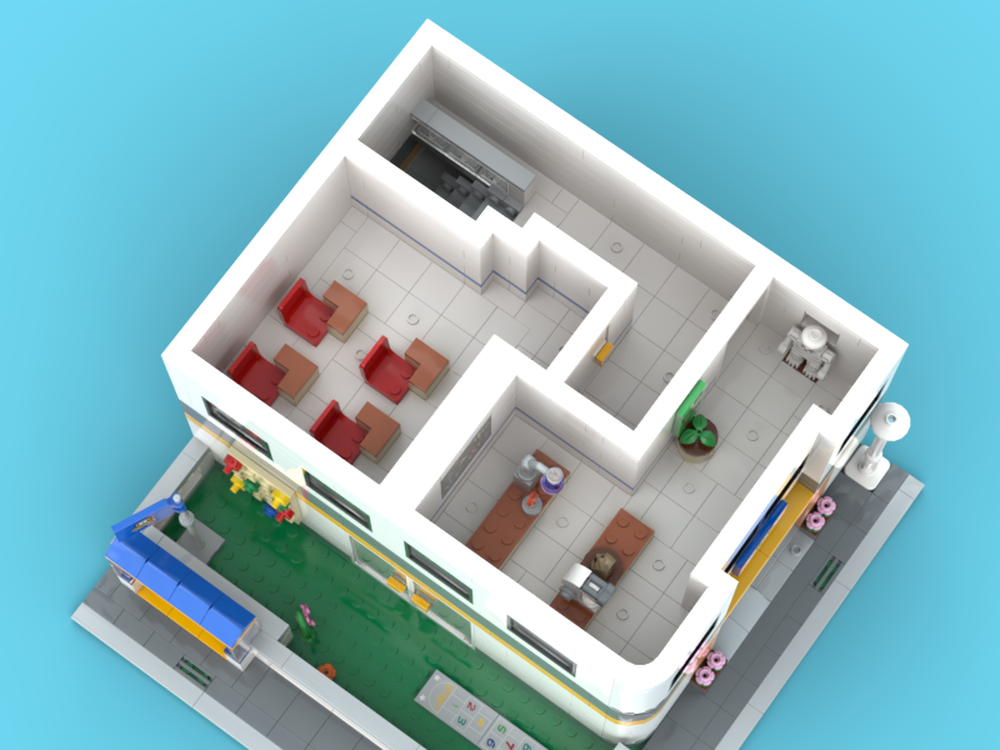 Lego Moc School By The Lego Master Rebrickable Build With Lego