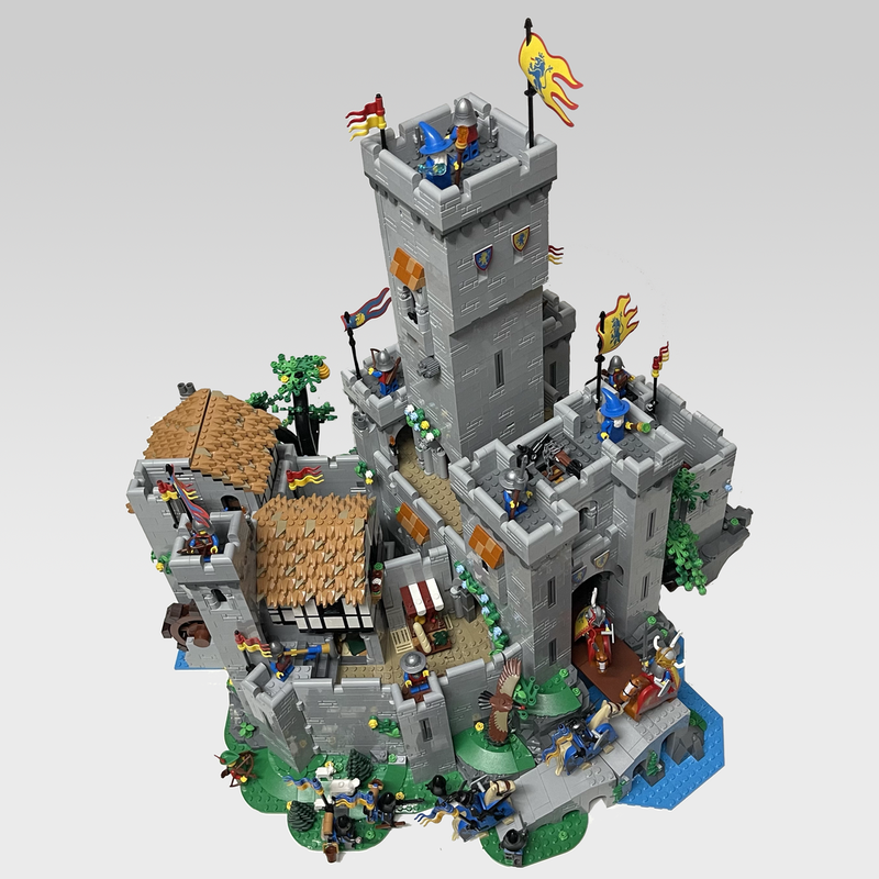 LEGO MOC Lion Knight's Castle Expansion (2 x 10305) by anderson_brick ...