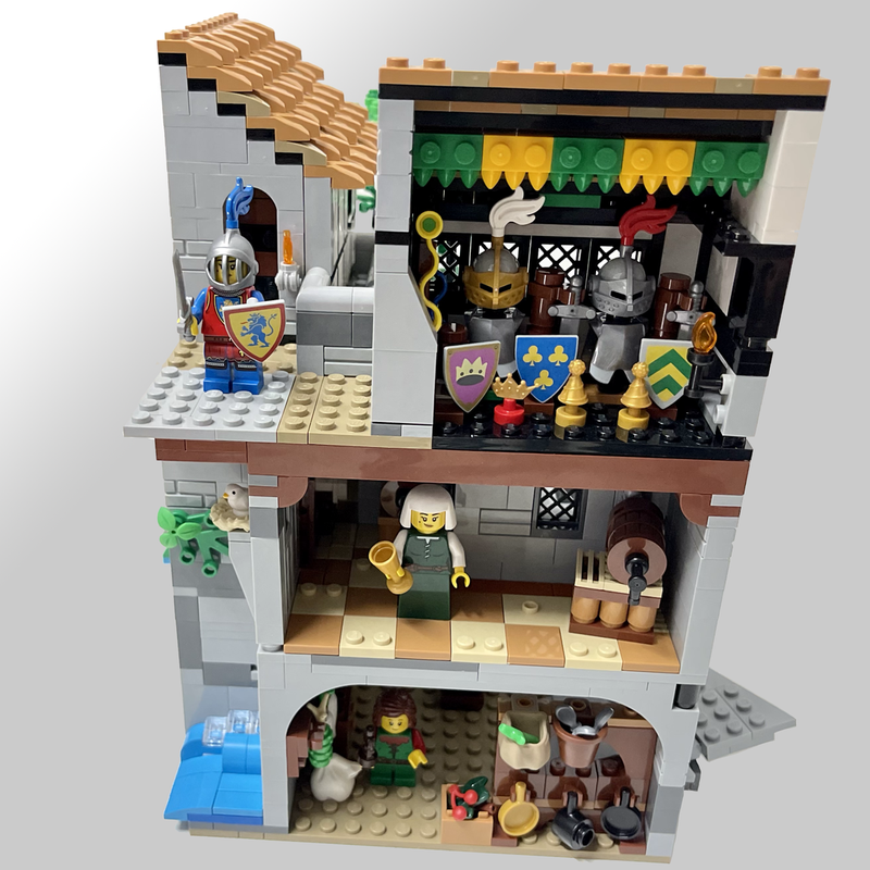 LEGO MOC Lion Knight's Castle Expansion (2 x 10305) by anderson_brick ...