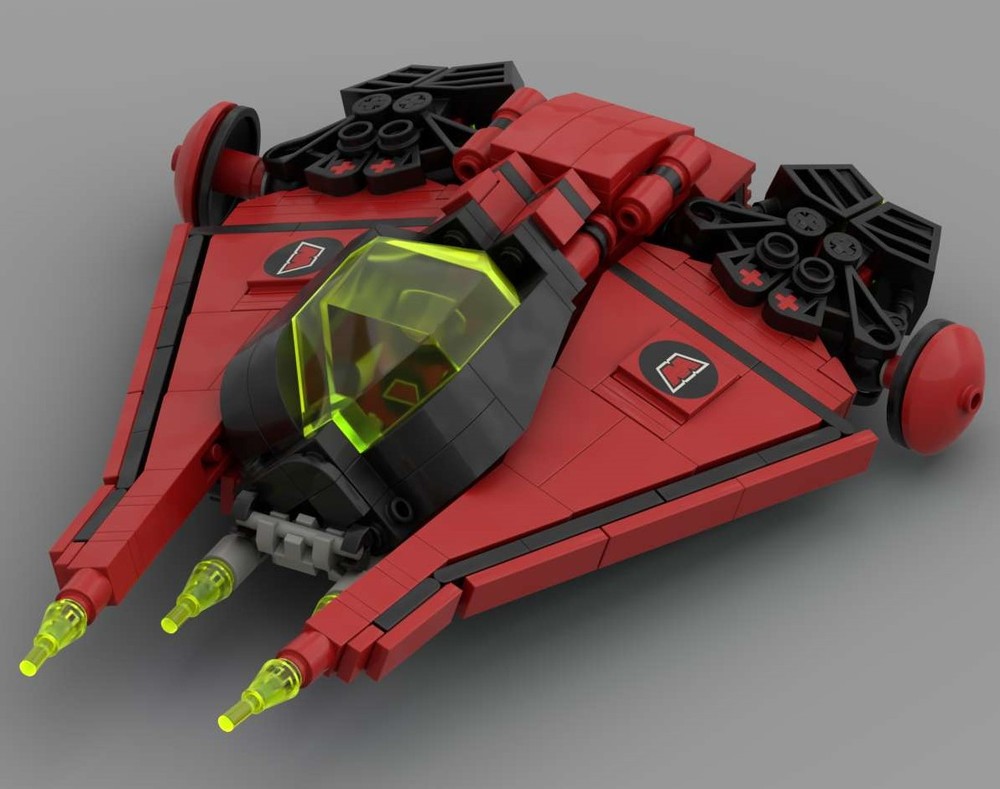 LEGO MOC Speeder M-Tron by Mihe Stonee | Rebrickable - Build with LEGO