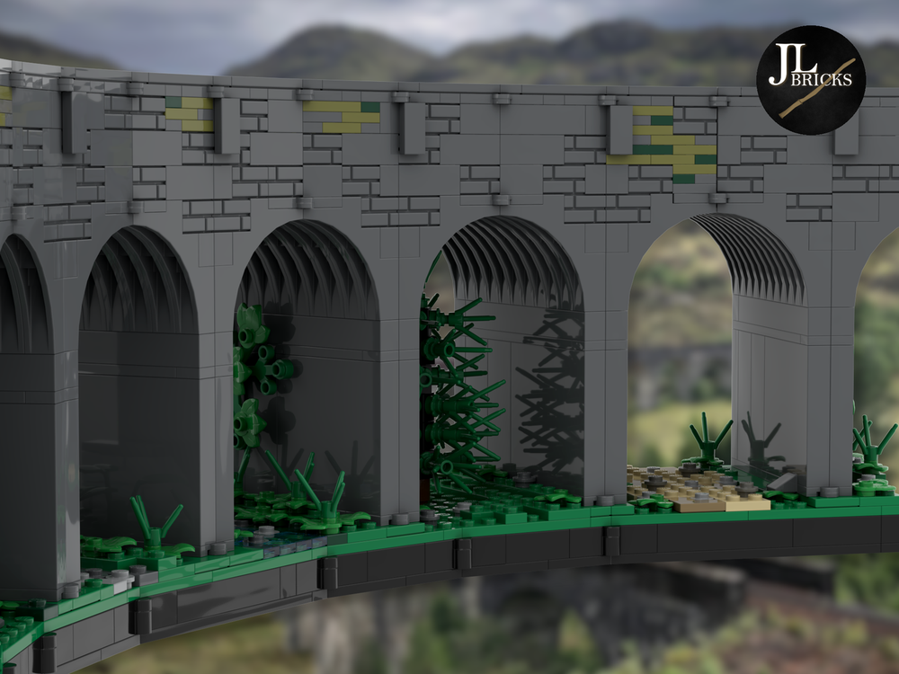 LEGO MOC Glenfinnan Viaduct by JL.Bricks | Rebrickable - Build with LEGO