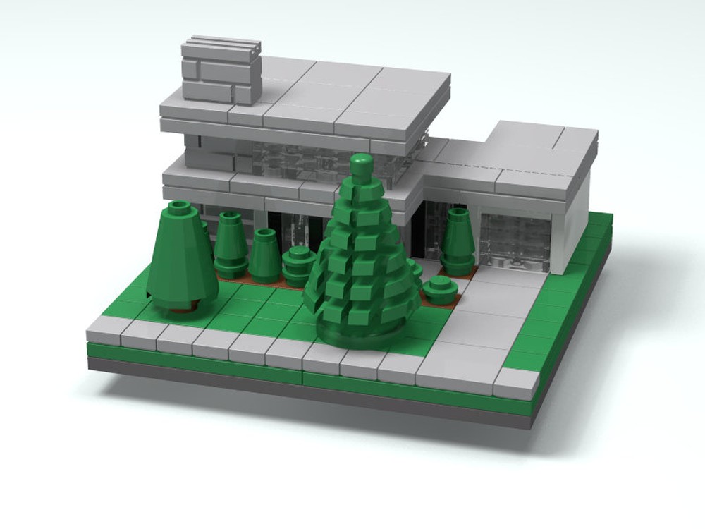 LEGO MOC Contemporary Nano House by Turbo8702 | Rebrickable - Build ...