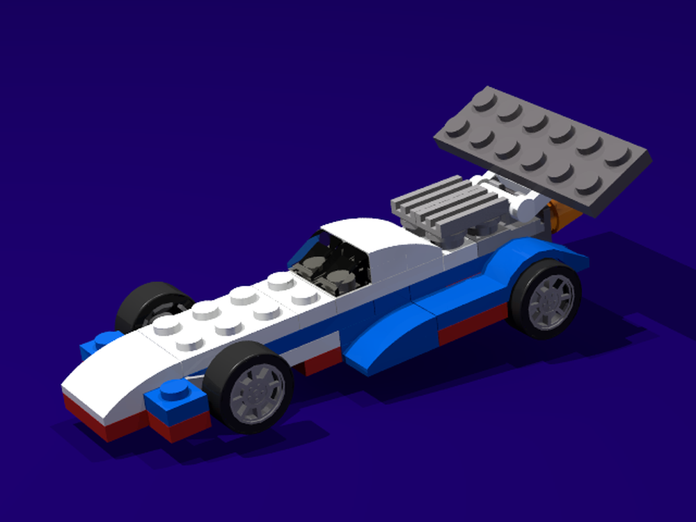LEGO MOC ALT 31027 - DRAGSTER by Le1nounours | Rebrickable - Build with ...
