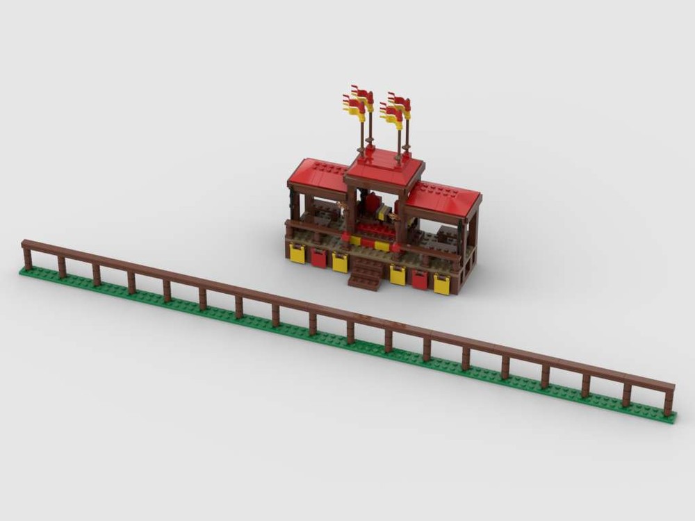 LEGO MOC Field Jousting Arena by bricktron9428 | Rebrickable - Build ...