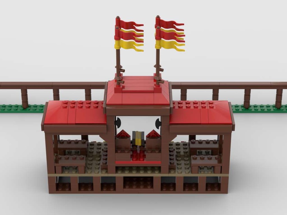 LEGO MOC Field Jousting Arena by bricktron9428 | Rebrickable - Build ...