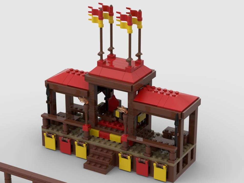 LEGO MOC Field Jousting Arena by bricktron9428 | Rebrickable - Build ...