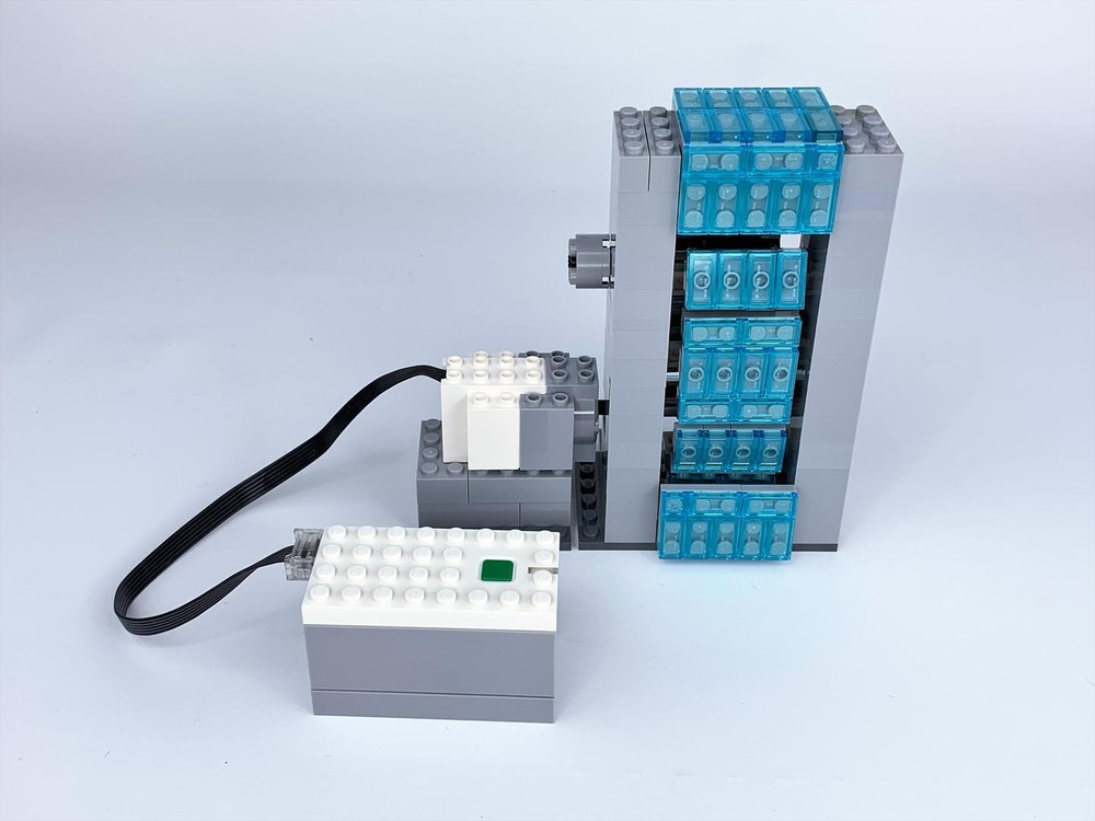 LEGO MOC Working Waterfall Using Technic Tread 3873/15379 by ...