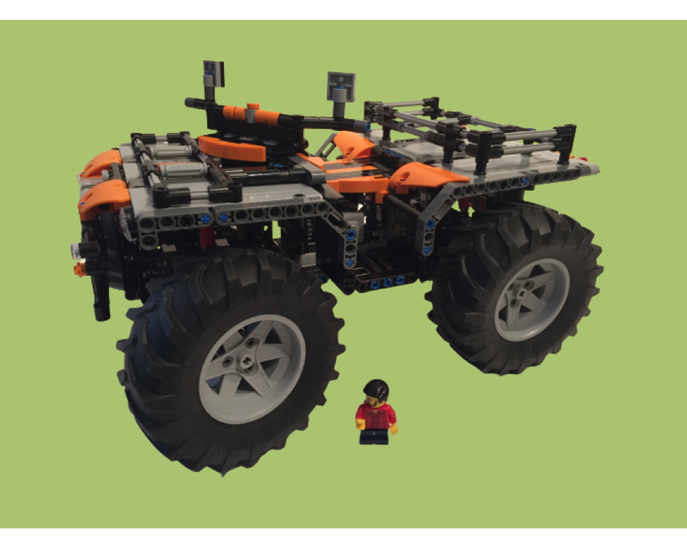 Lego Moc Mega Quad Bike By Weegordon Rebrickable Build With Lego