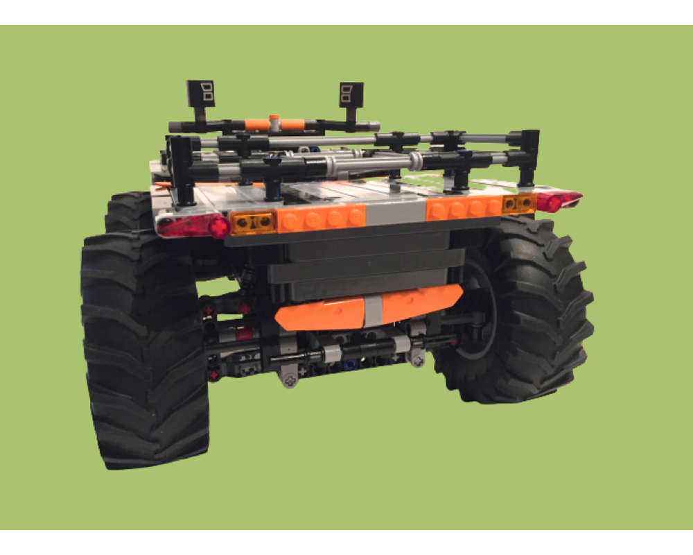 Lego Moc Mega Quad Bike By Weegordon Rebrickable Build With Lego
