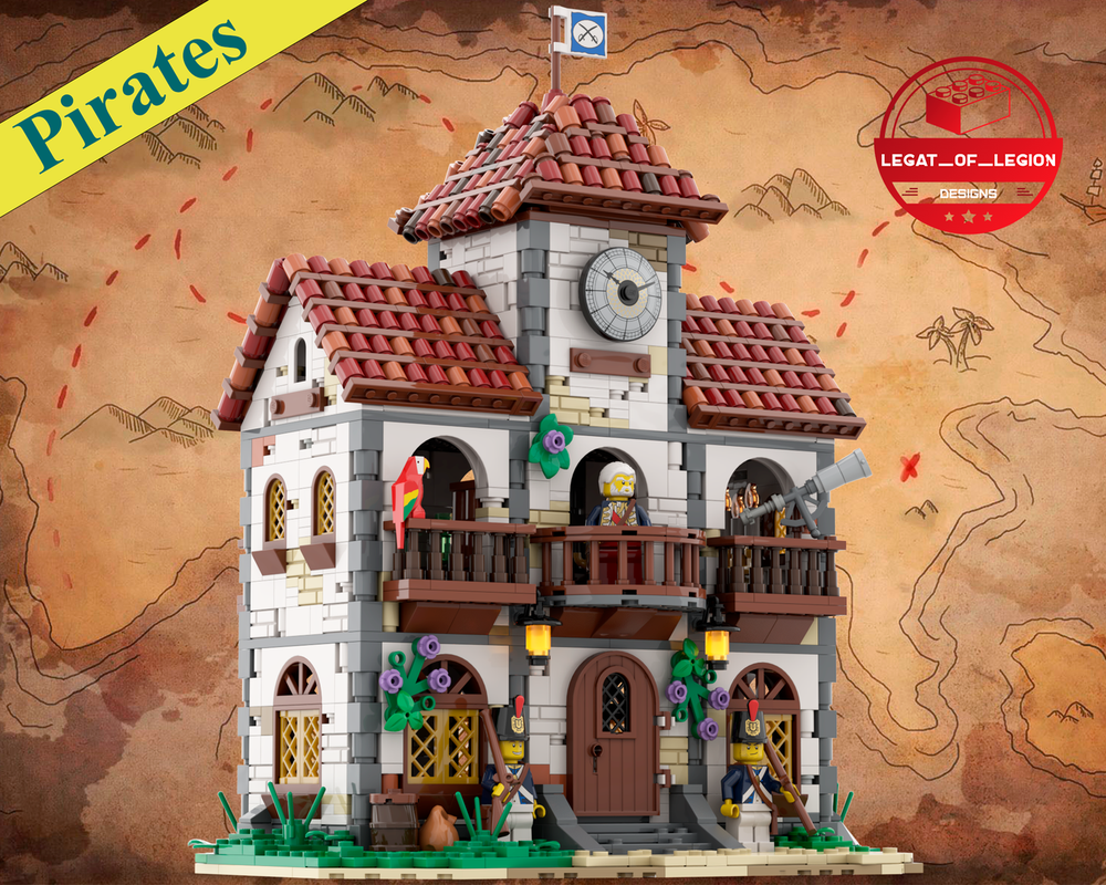 LEGO MOC Empire Townhall (Pirates Series #5) by Legat_Of_Legion ...