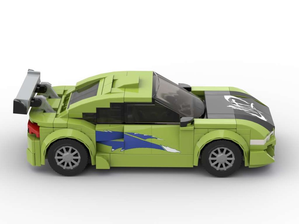 LEGO MOC-124466 Brian's Mitsy Eclipse from The Fast and The Furious by ...