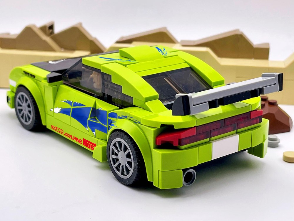 LEGO MOC Brian's Mitsubishi Eclipse from The Fast and The Furious by ...