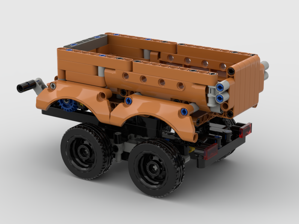 LEGO MOC Tractor trailer (42093 Corvette alternate) by dawid_krys ...