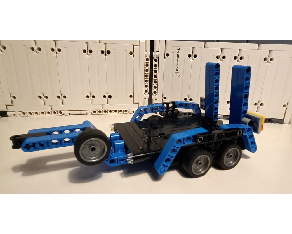 Lego Moc Excavator Trailer 121 Scale By Oktarus64 Rebrickable