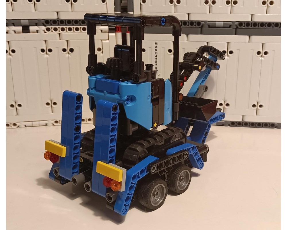 Lego Moc Excavator Trailer 121 Scale By Oktarus64 Rebrickable