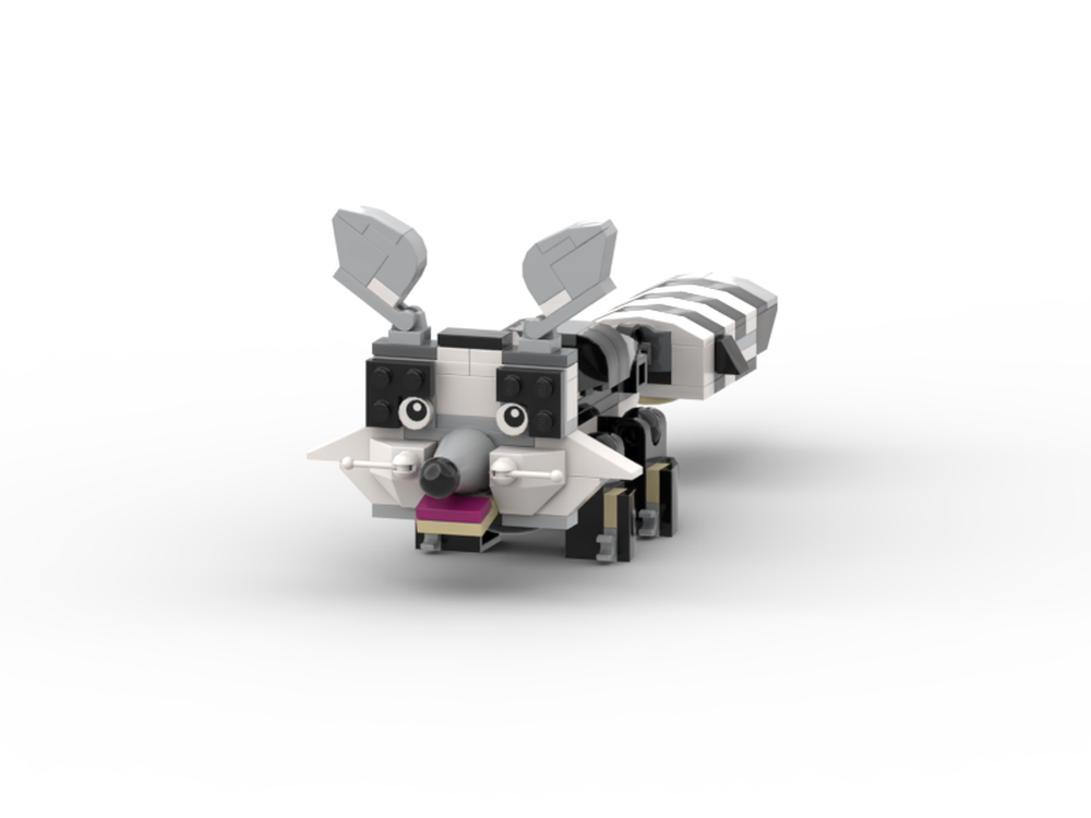 LEGO MOC 31021 Raccoon by Pikminfan67 | Rebrickable - Build with LEGO