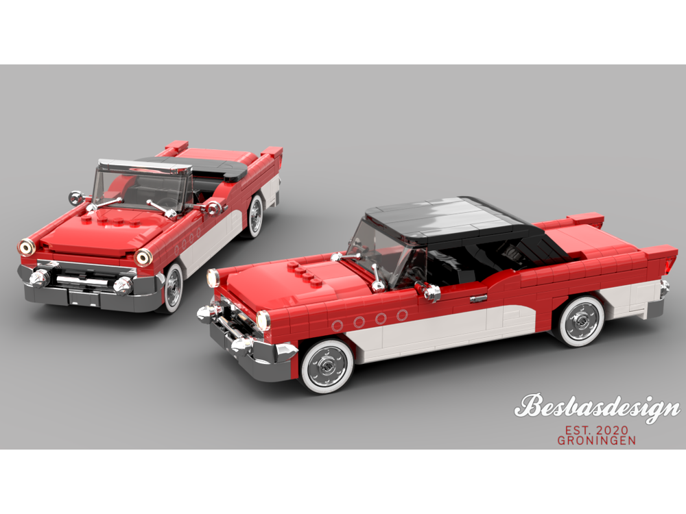 LEGO MOC-124500 Buick Roadmaster Super 1955 by besbasdesign ...