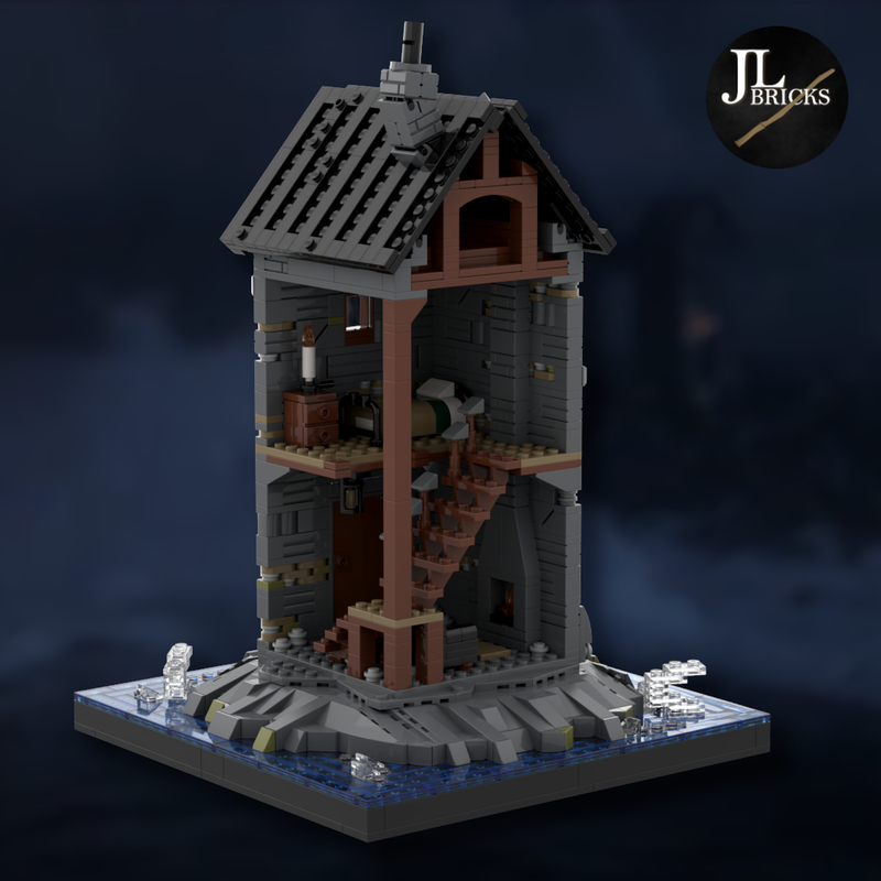 LEGO MOC Hut-on-the-Rock by JL.Bricks | Rebrickable - Build with LEGO