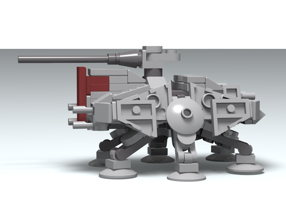 Lego Moc Micro At Te By Ckakka2 Rebrickable Build With Lego