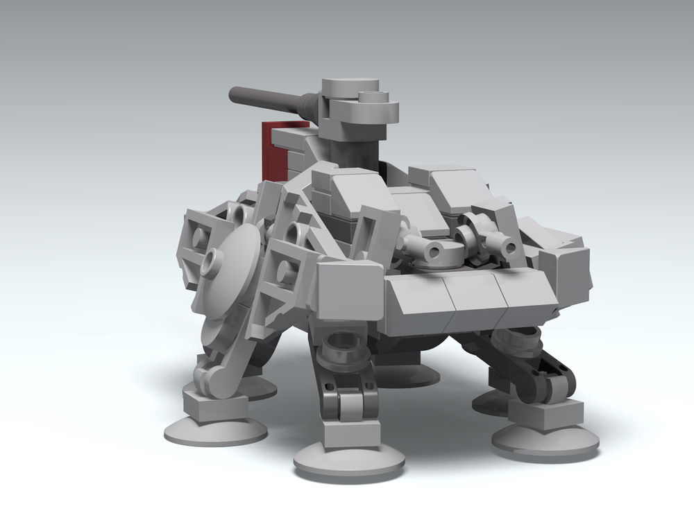 LEGO MOC Micro AT-TE by ckakka2 | Rebrickable - Build with LEGO
