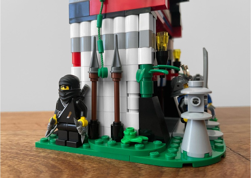 Lego Moc Samurai Stronghold Remastered By Bricktype Rebrickable