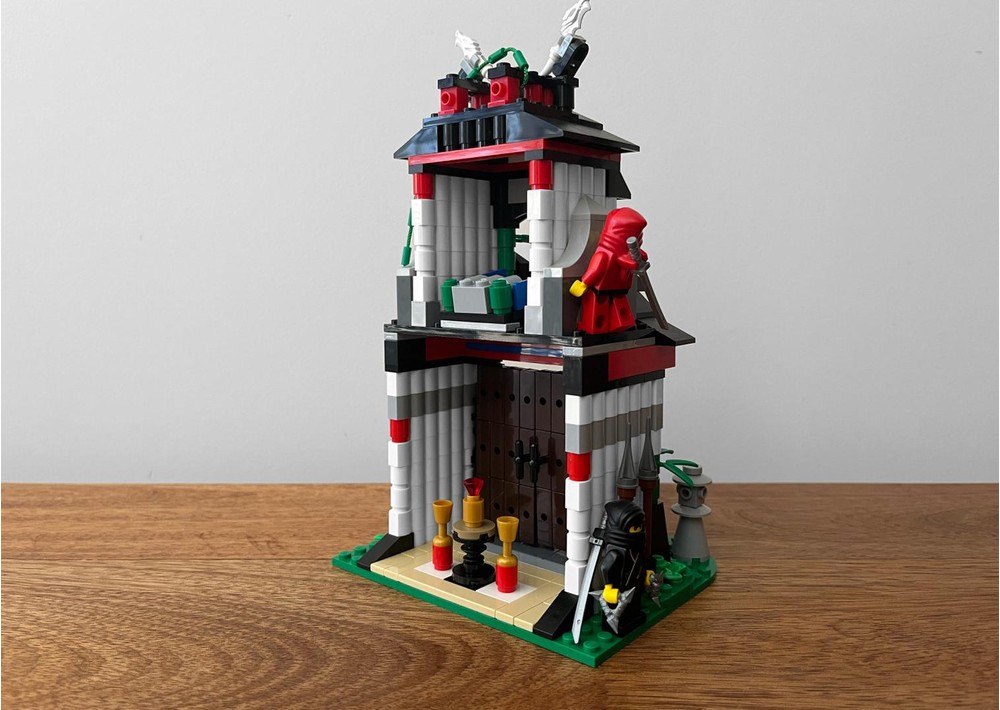 Lego Moc Samurai Stronghold Remastered By Bricktype Rebrickable