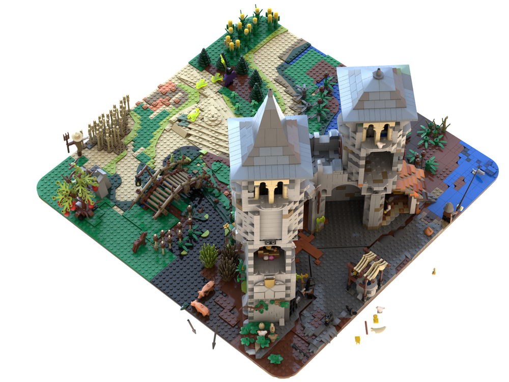 LEGO MOC Castle 4. by cvi | Rebrickable - Build with LEGO
