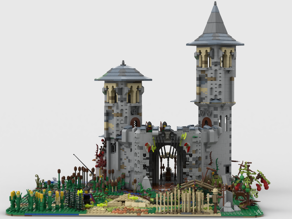 Lego Moc Castle 4 By Cvi Rebrickable Build With Lego
