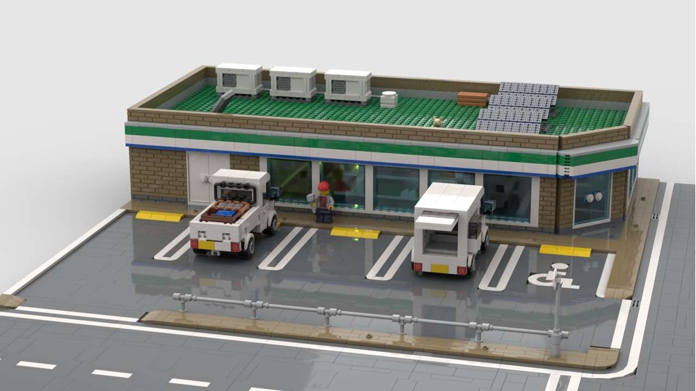 LEGO MOC Road Side Convenience Store (Family Mart) by doppiopug ...