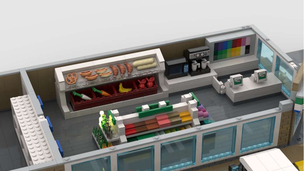 LEGO MOC Road Side Convenience Store (Family Mart) by doppiopug ...